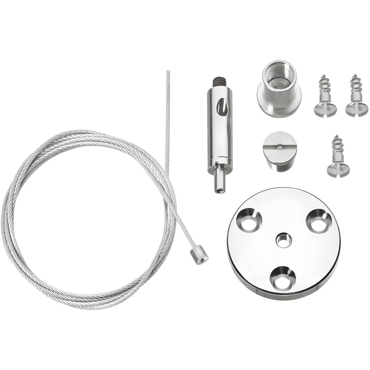 Häfele Suspension System Steel with Wire Rope | 1007139