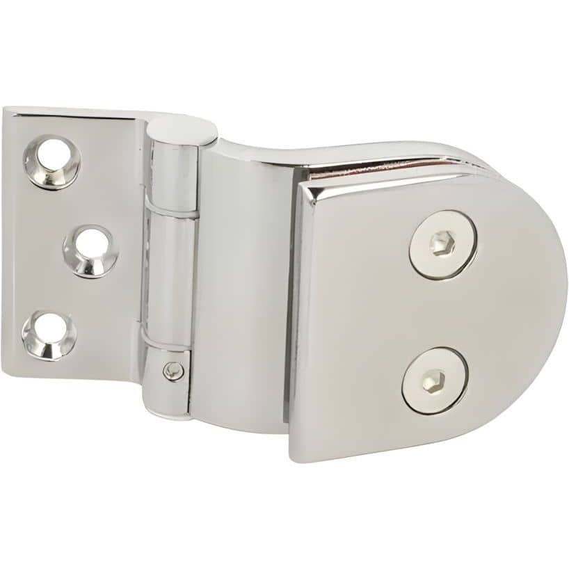 Siso Sauna Hinge SUOMI made of metal for screw mounting, polished ...