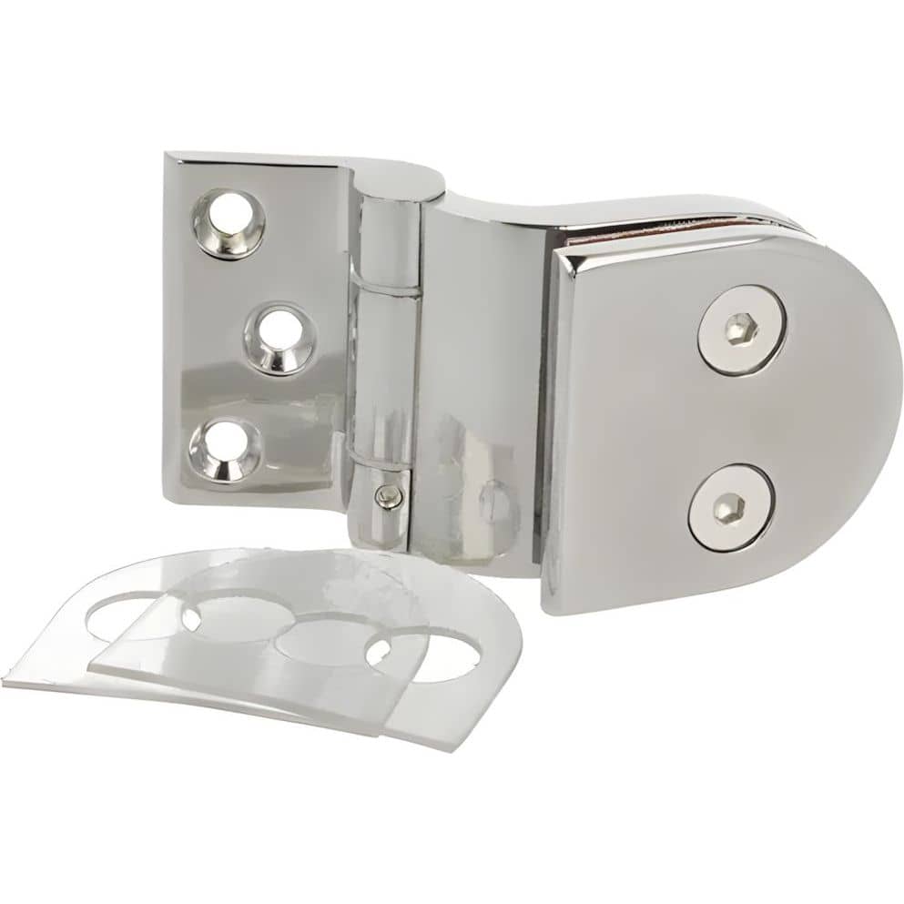 Siso Sauna Hinge SUOMI made of metal for screw mounting, polished ...