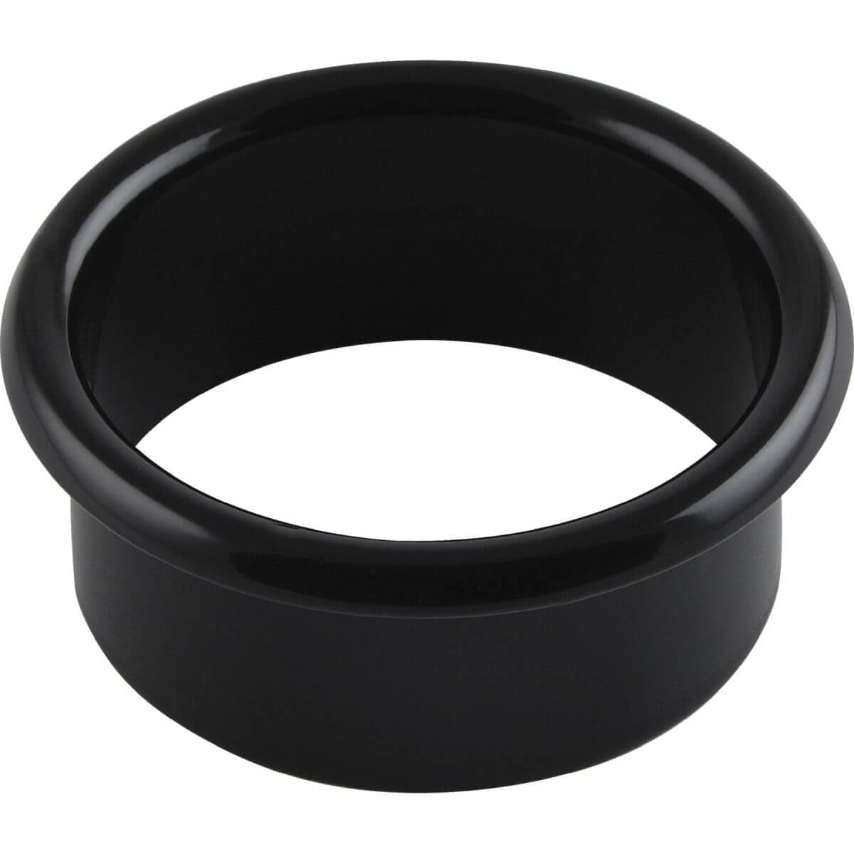 Gedotec kabeldoorvoer VOID van messing om te lijmen, messing zwart RAL ...