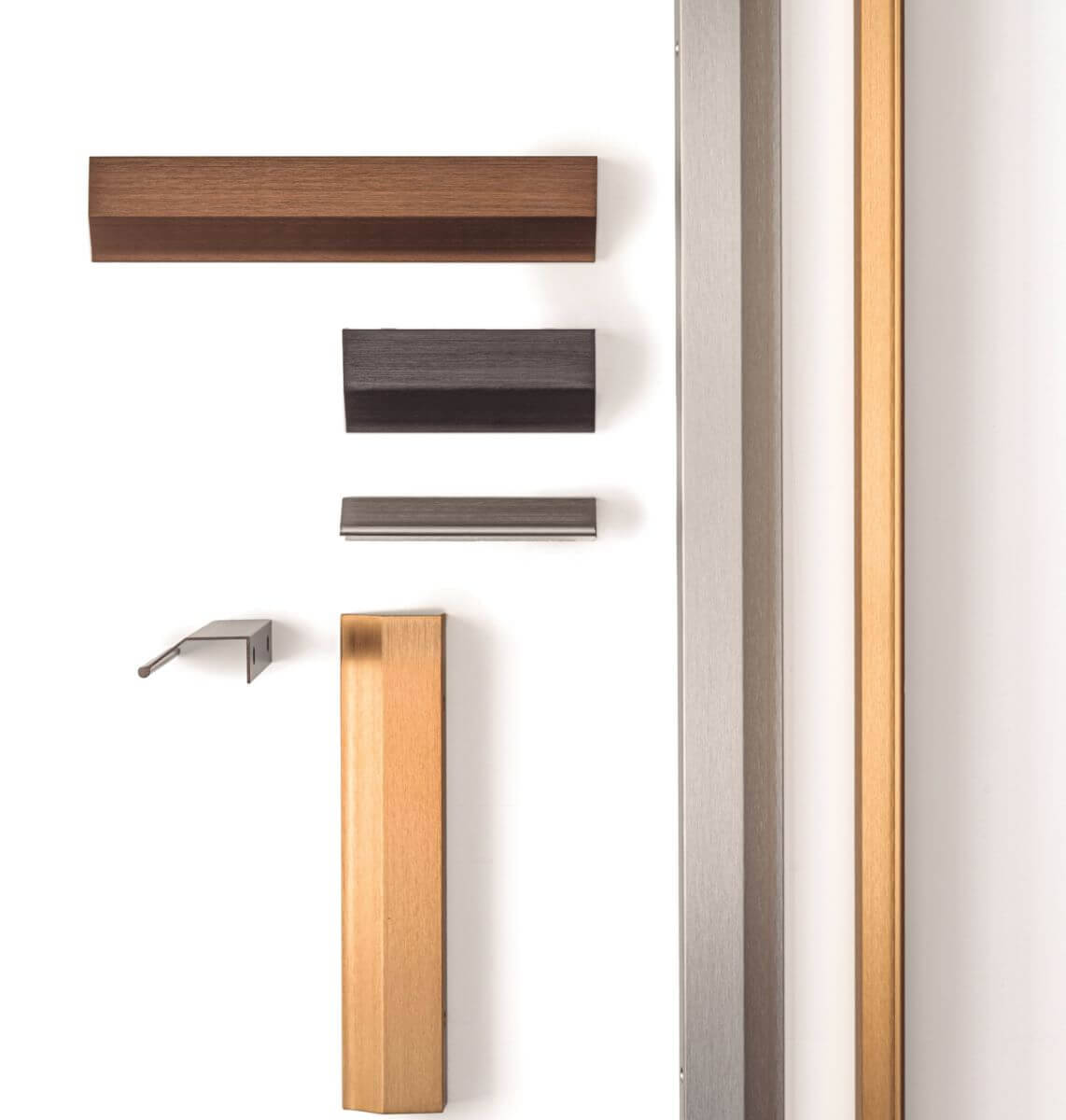 Viefe Möbelgriff WING aus Aluminium, Edelstahl-Optik - 64 mm ...